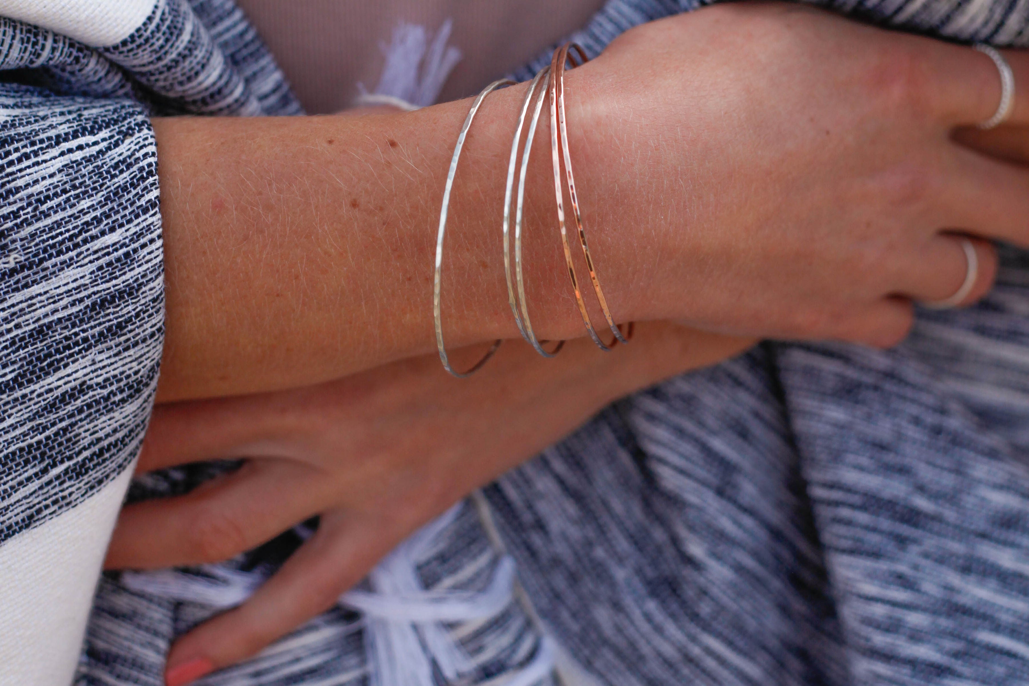 Skinny Bangle – Ebb + Flow Jewelry