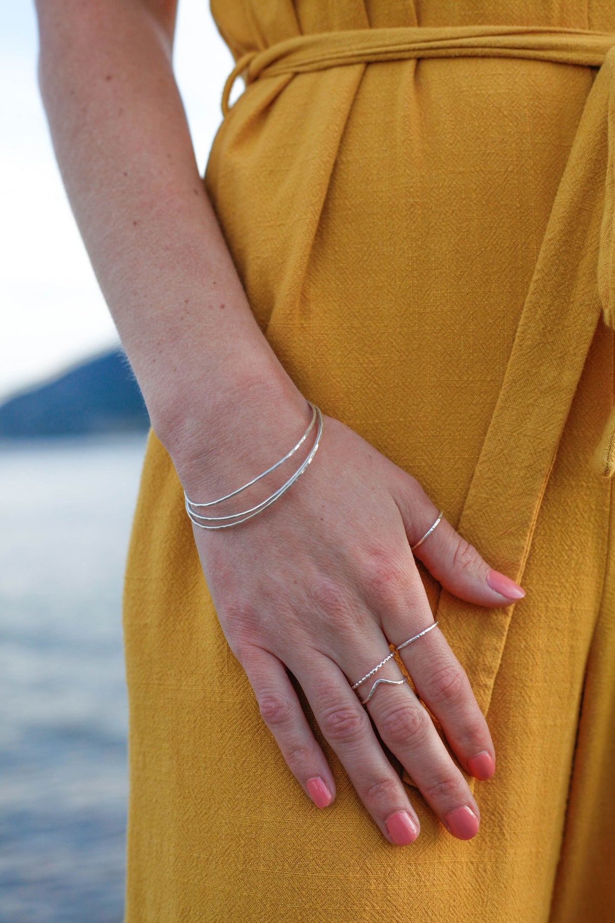 Skinny Bangle – Ebb + Flow Jewelry