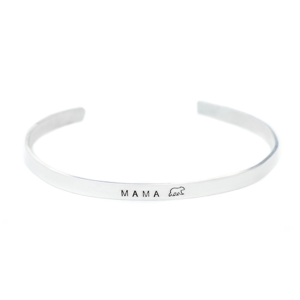 Hand Stamped Silver Bracelet | Hand Stamped Jewelry | Ebb & Flow Jewelry